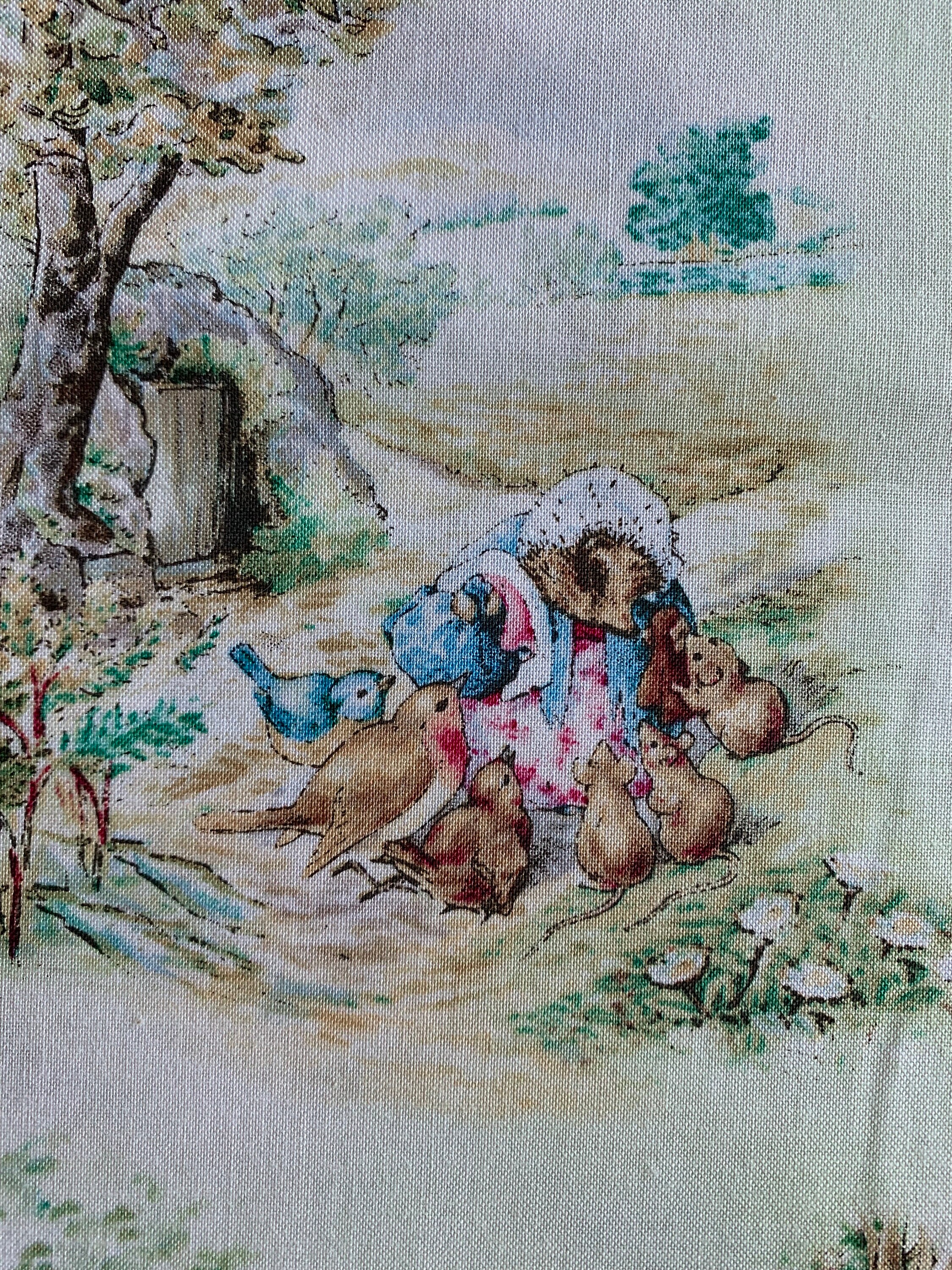 Beatrix Potter Characters Fabric, Frederick Warne & Co. 2006 Licensed ...
