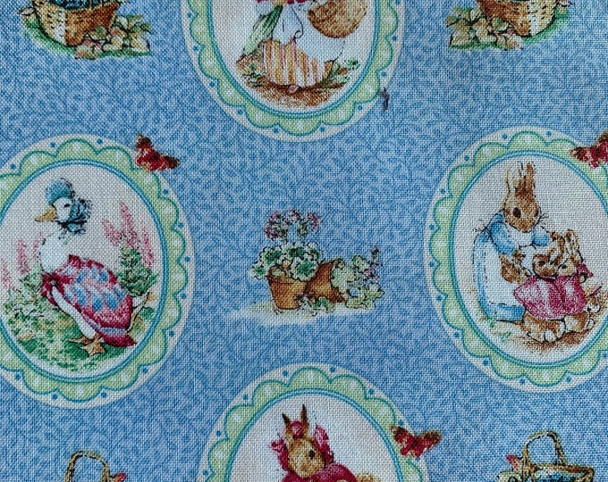 Beatrix Potter Frederick Warne & Co 2006 Licensed by Quilting Treasures ...