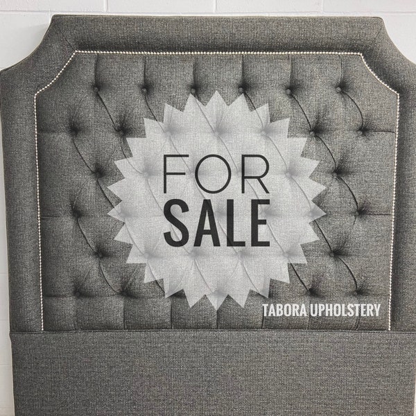 Tufted Headboard - Etsy