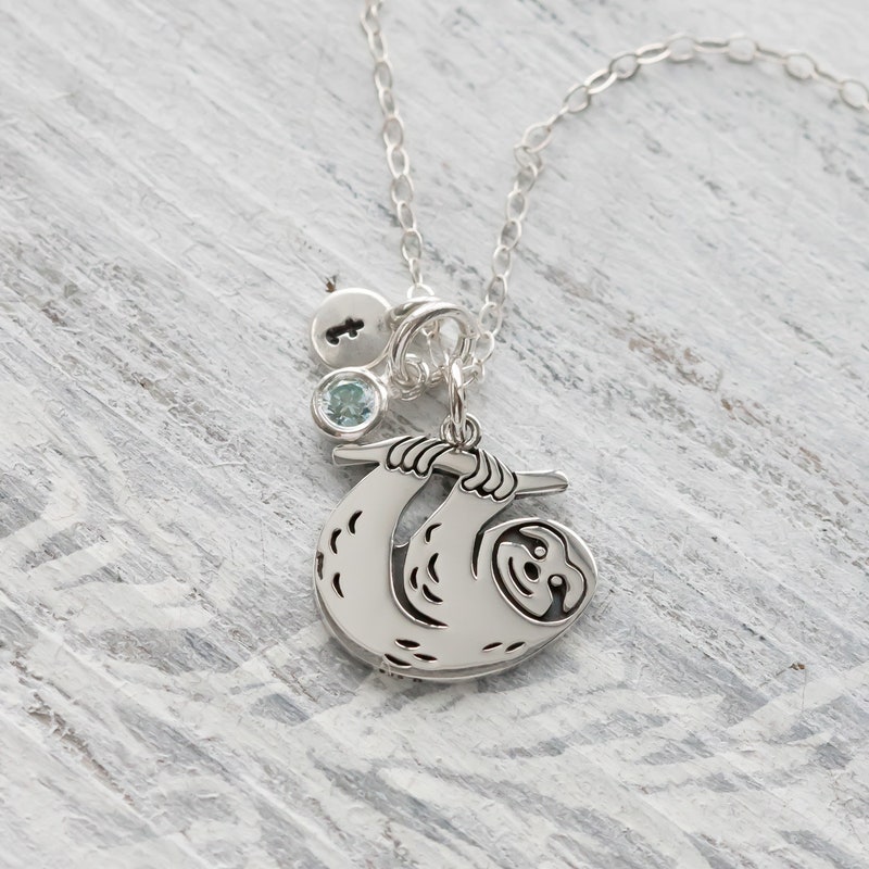 Sloth Necklace - Etsy