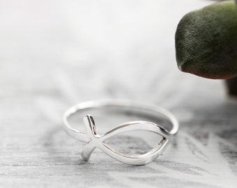 Christian fish ring | Etsy