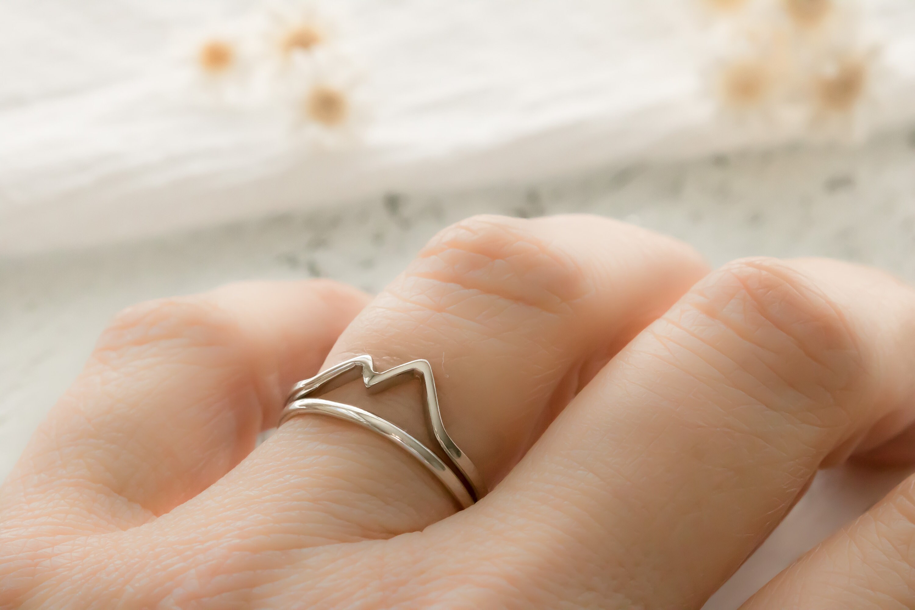 Sterling Silver Mountain Ring Mountains Are Calling - Etsy