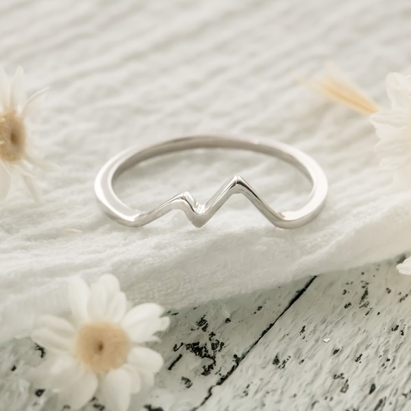 Mountain Ring - Etsy
