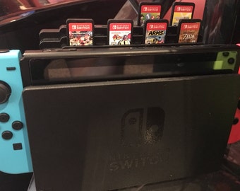 8 Game Nintendo Switch Question Block Cartridge Case