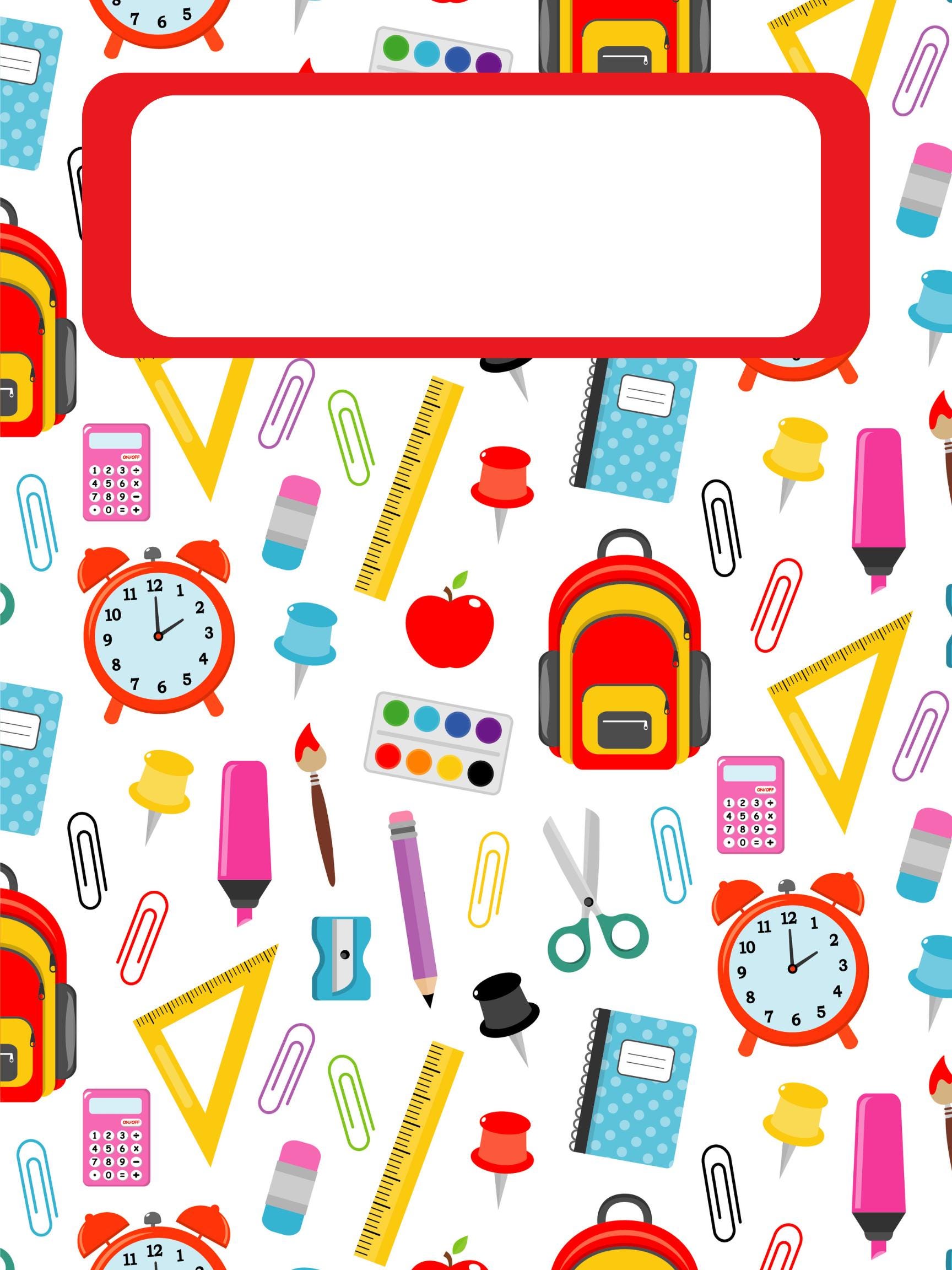 Editable Binder Covers - Etsy