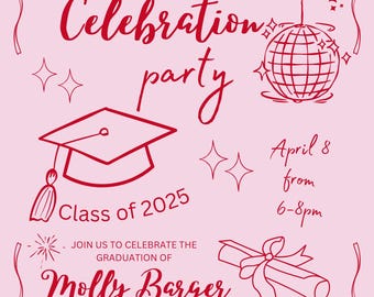 Graduation Party Invitation - Etsy
