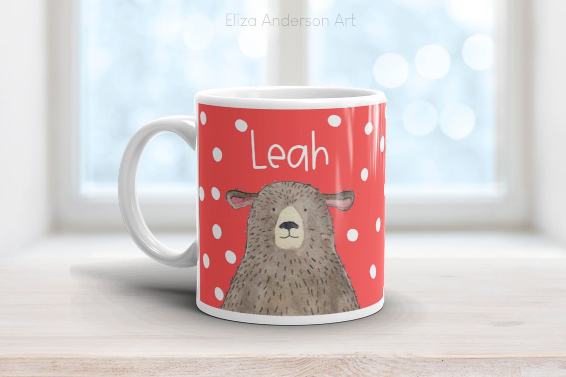 Kid Mug Personalized Ceramic Mug for Kids Custom Mug | Etsy