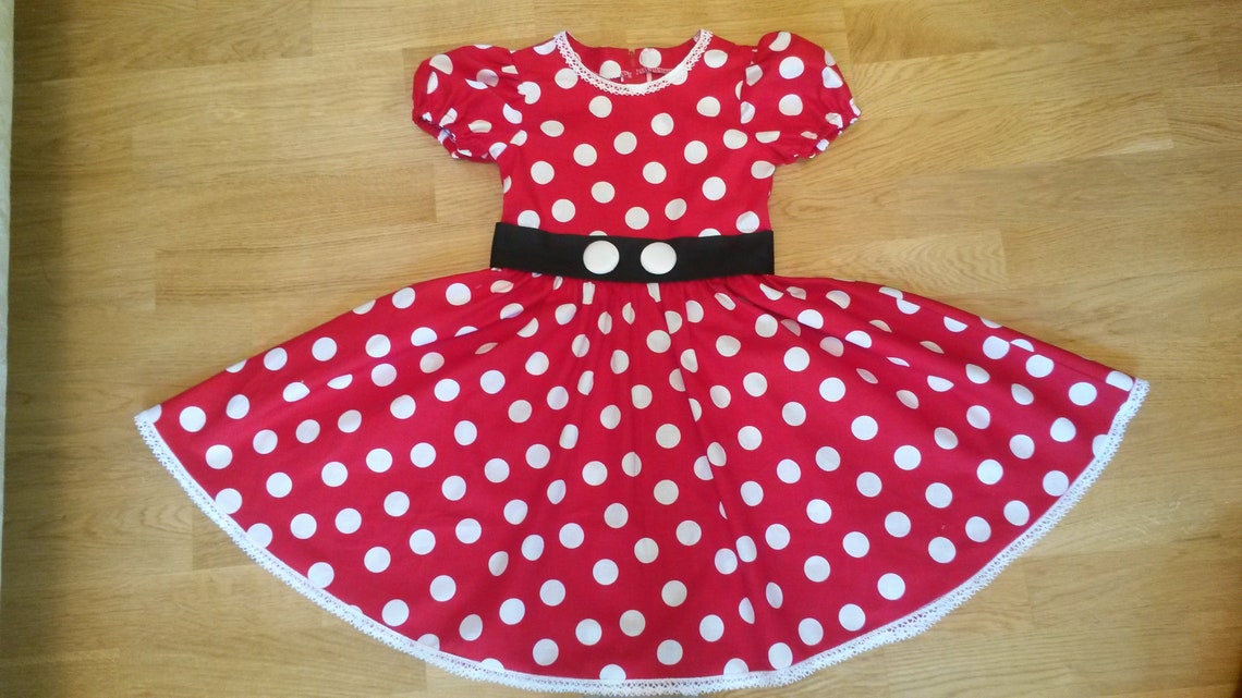 Baby Toddler MINNIE MOUSE Costume Dress Pattern. Halloween Pdf - Etsy