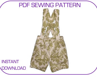 Boys Lederhosen Sewing Pattern - Etsy