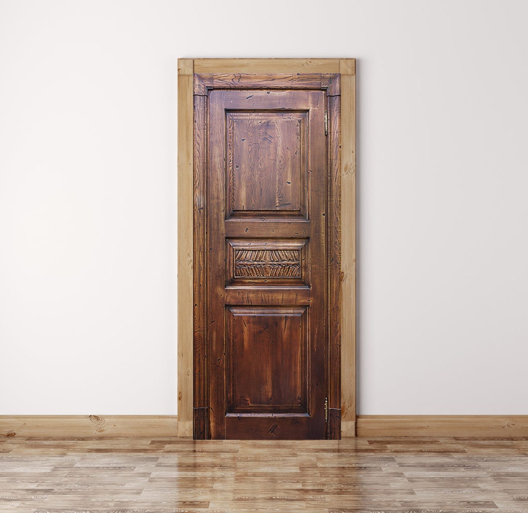 Old Door Print, PEEL AND STICK, Old Door Decor, Old Door for Wall, Door ...