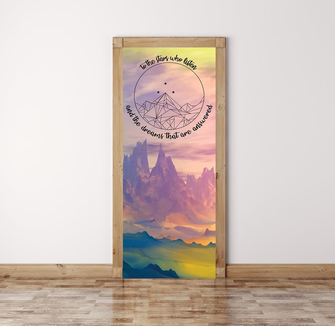 Velaris Print, VELARIS STICKER, Velaris Art, Peel and Stick, Acotar ...