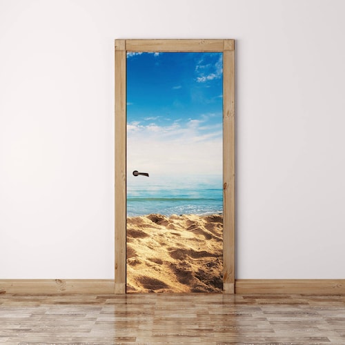 Vintage Metal Door Sticker Self Adhesive Vinyl Peel and - Etsy