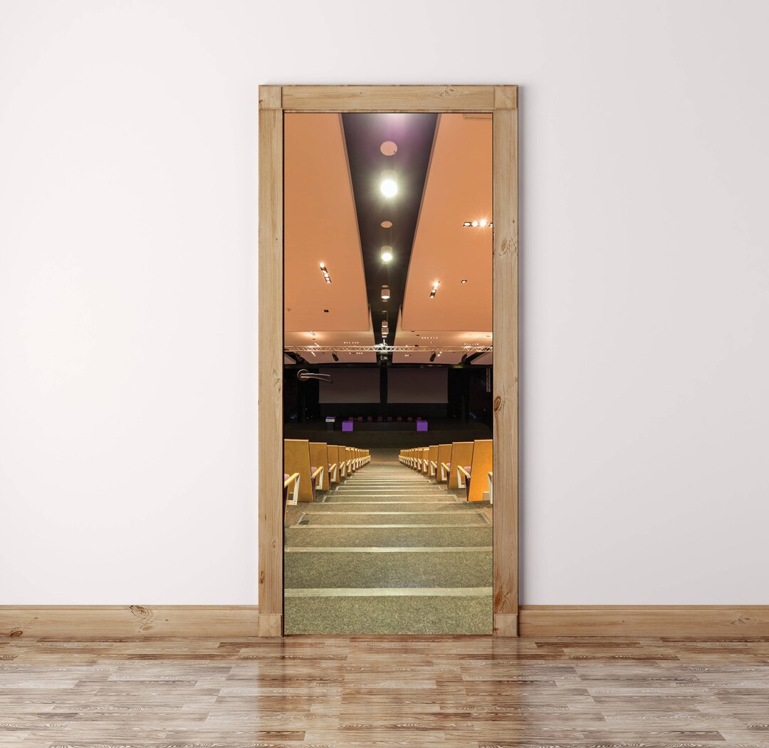 3D Decal, PEEL AND STICK, 3D Door Sticker, 3D Door Decal, Door ...