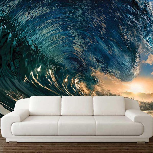 Big Print Wallpaper - Etsy