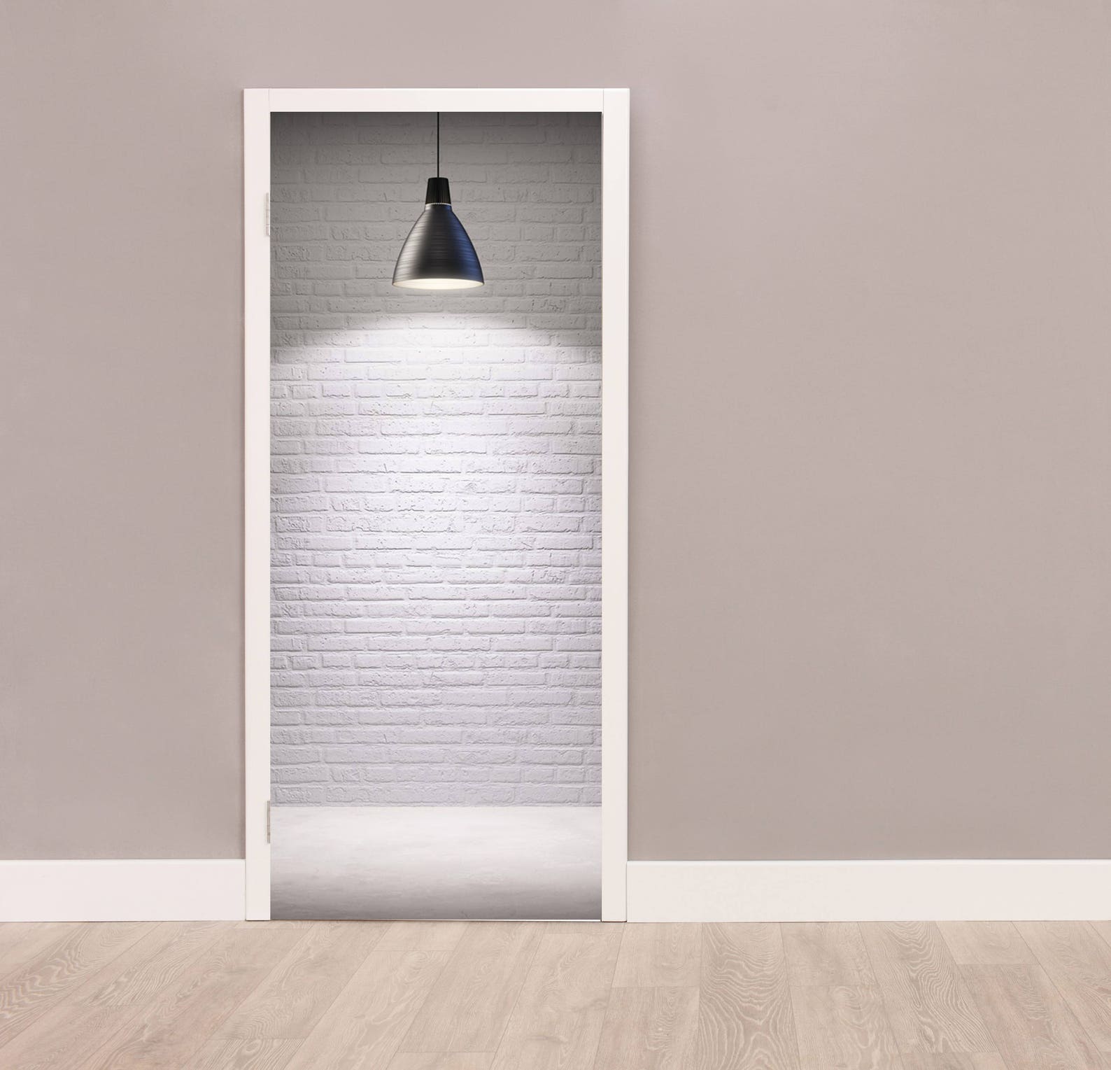 White Wall Door Sticker Self Adhesive Vinyl Peel and Stick - Etsy