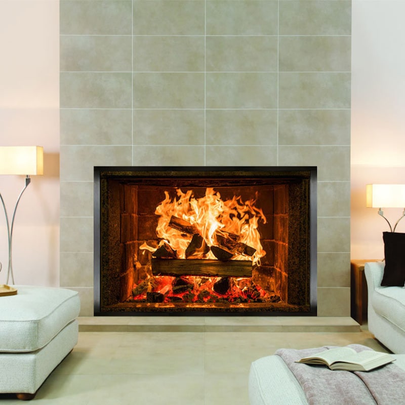 Fireplace Decal - Etsy