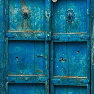 Retro Door Wrap, PEEL AND STICK, Vintage Door Sticker, Rustic Door ...