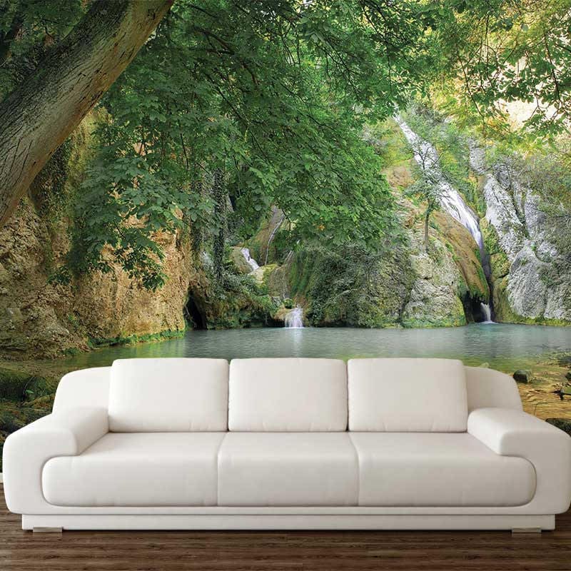 Waterfall Wall Decal - Etsy