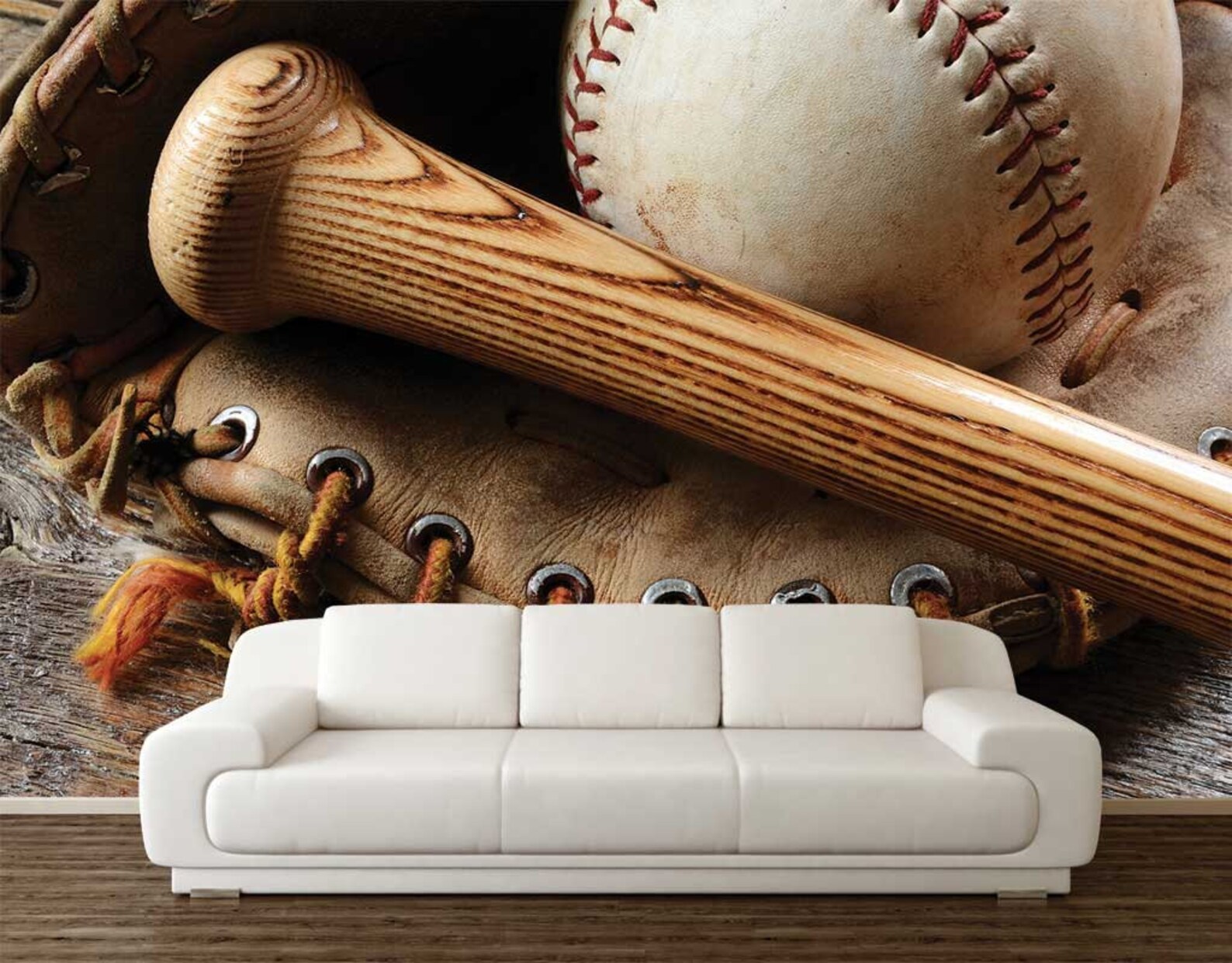 Baseball Wall Decal Wall Mural Baseball Sport Wall Decal - Etsy