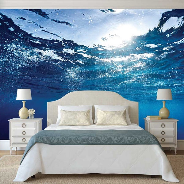 Ocean Mural Wallpaper - Etsy
