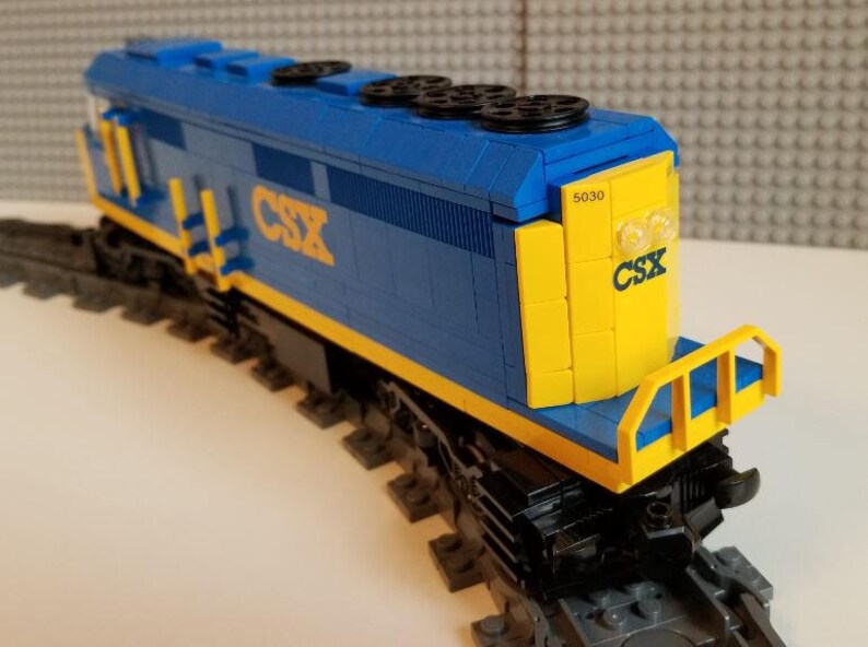 Custom Lego Train CSX F40ph | Etsy