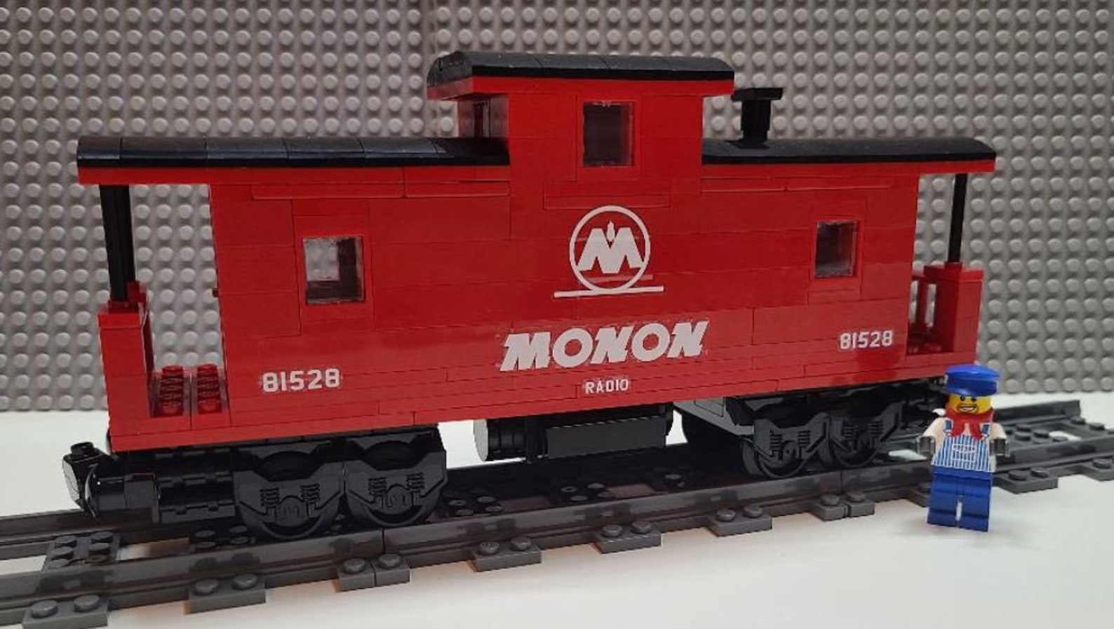 Custom Lego Train Monon Caboose Please Read | Etsy