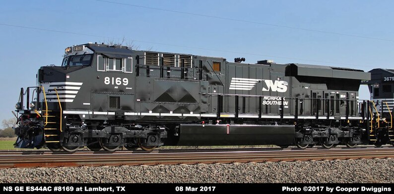 Custom Lego Train Norfolk Southern Es44ac Etsy