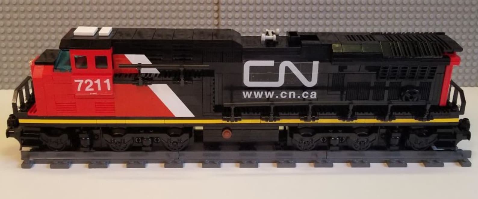 Custom Lego Train Canadian National ES44ac | Etsy