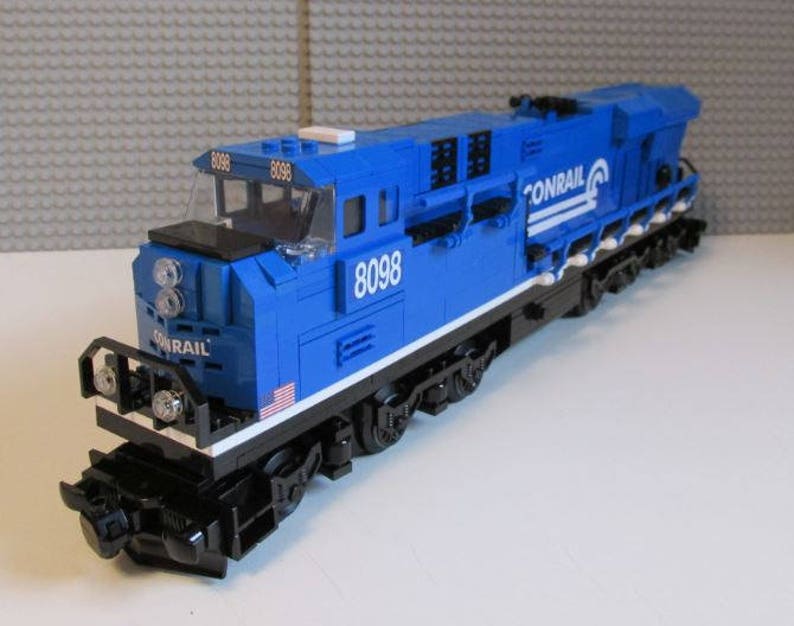 Custom Lego Train Conrail ES44ac | Etsy