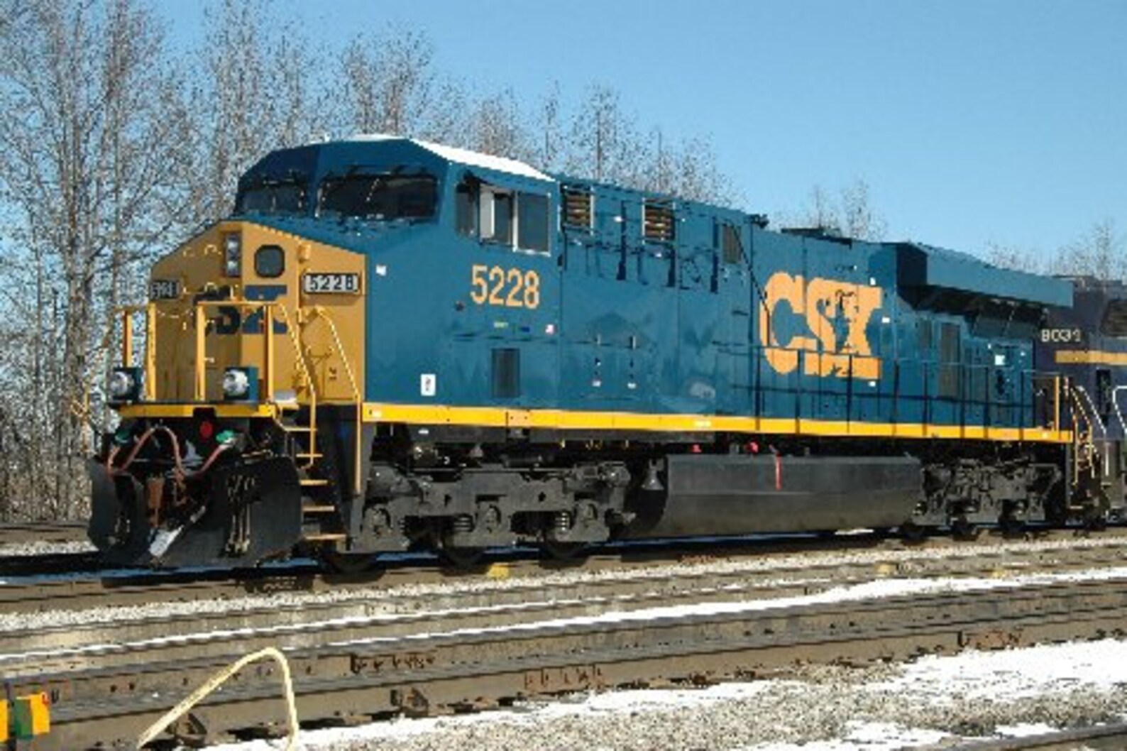 Custom Lego Train CSX ES44ac Blue | Etsy