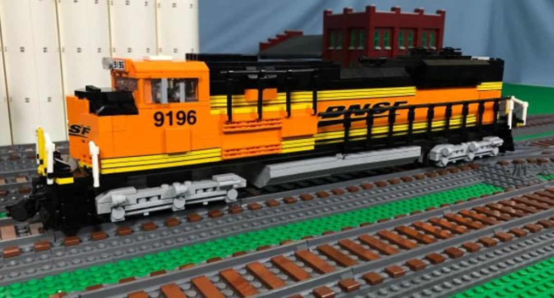 Custom Lego Train BNSF EMD SD70ACe Train Kit | Etsy
