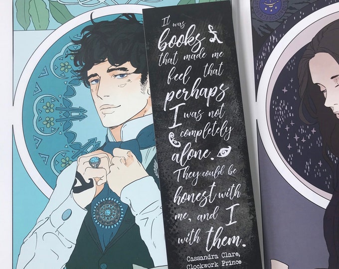 Infernal Devices Bookmarks, Cassie Clare, Shadowhunter Bookmark, Double ...