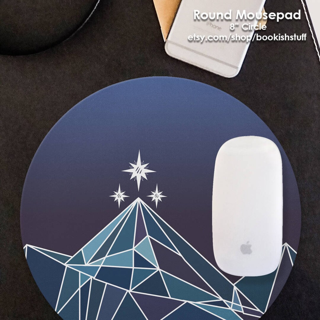 Night Court Mouse Pad, ACOTAR Mousepad, Bookish Office Decor, Geometric ...