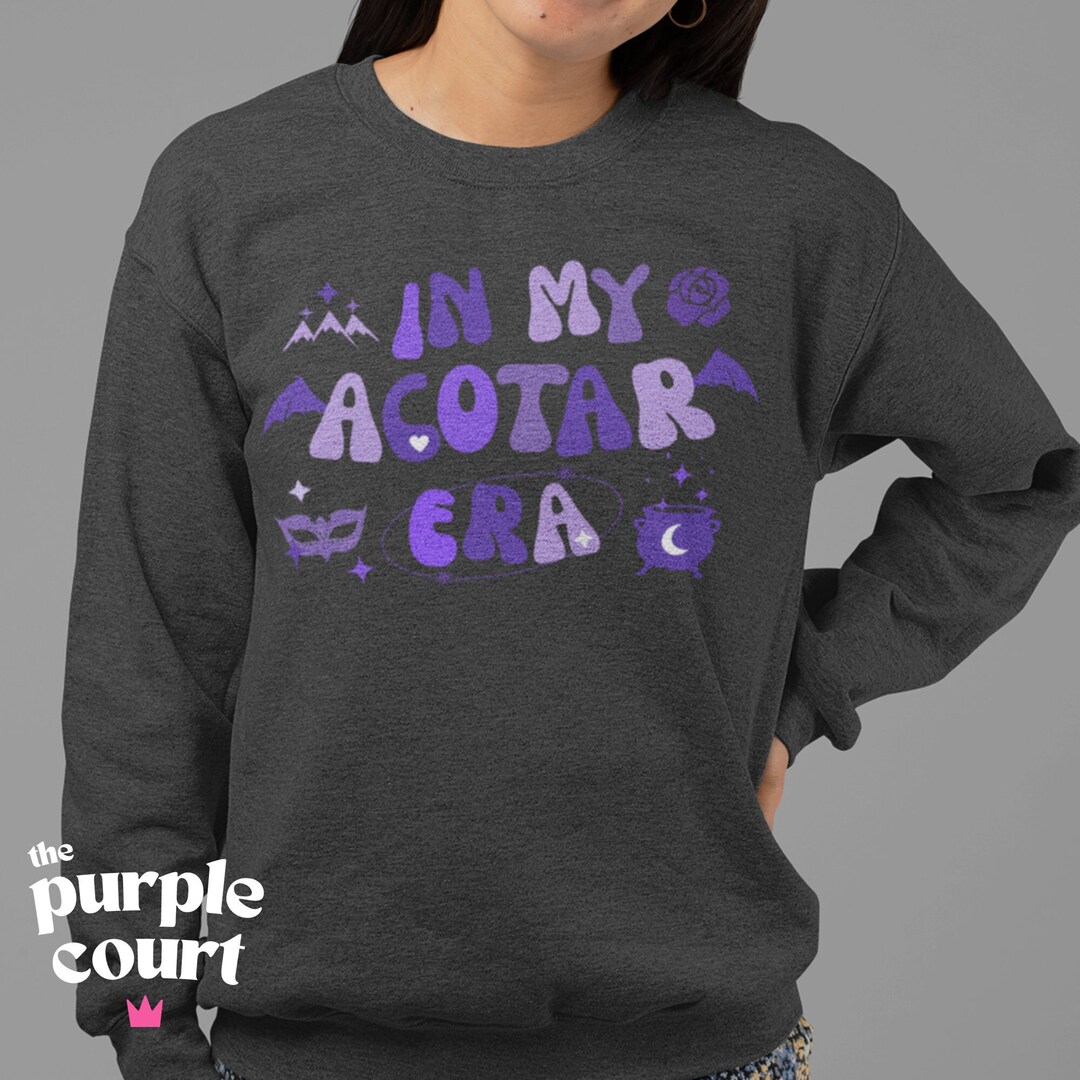 ACOTAR Sweatshirt in My ACOTAR Era Crewneck Gift for Fans of - Etsy