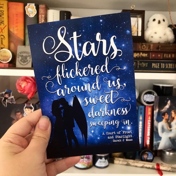 Feysand Print ACOTAR Fanart Rhysand Feyre Bookish Decor S | Etsy