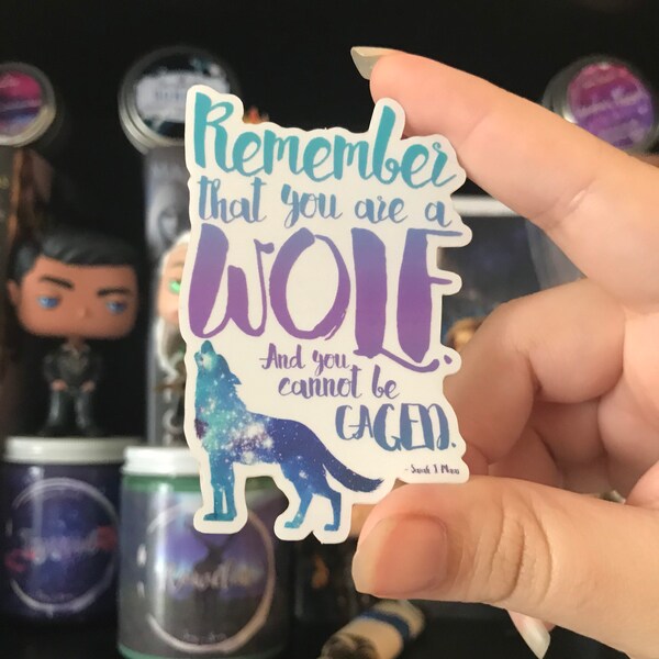 Acotar Wolf Quote - Etsy
