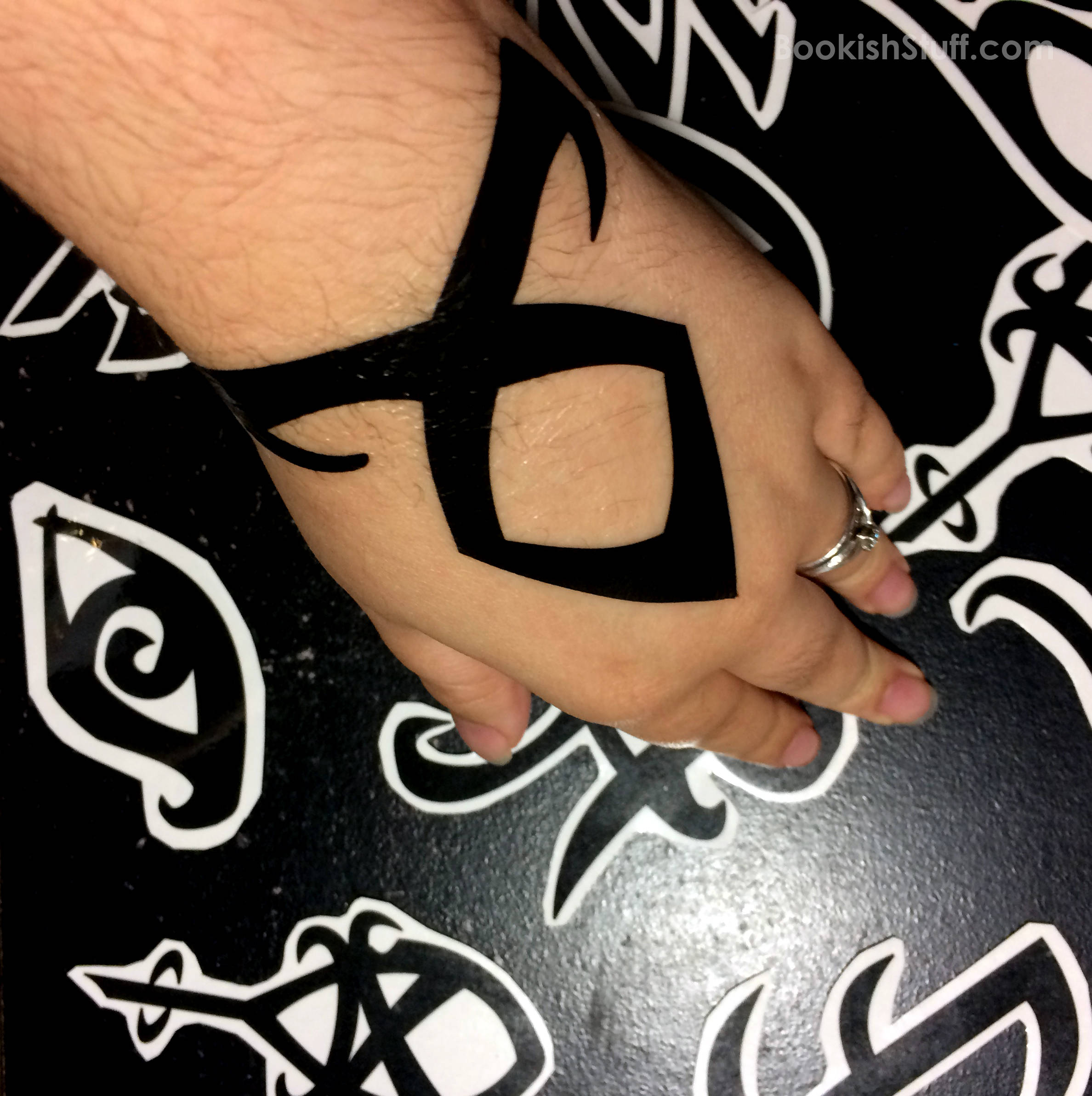 LARGE Shadowhunter Runes Tattoos Temporary Tattoo | Etsy