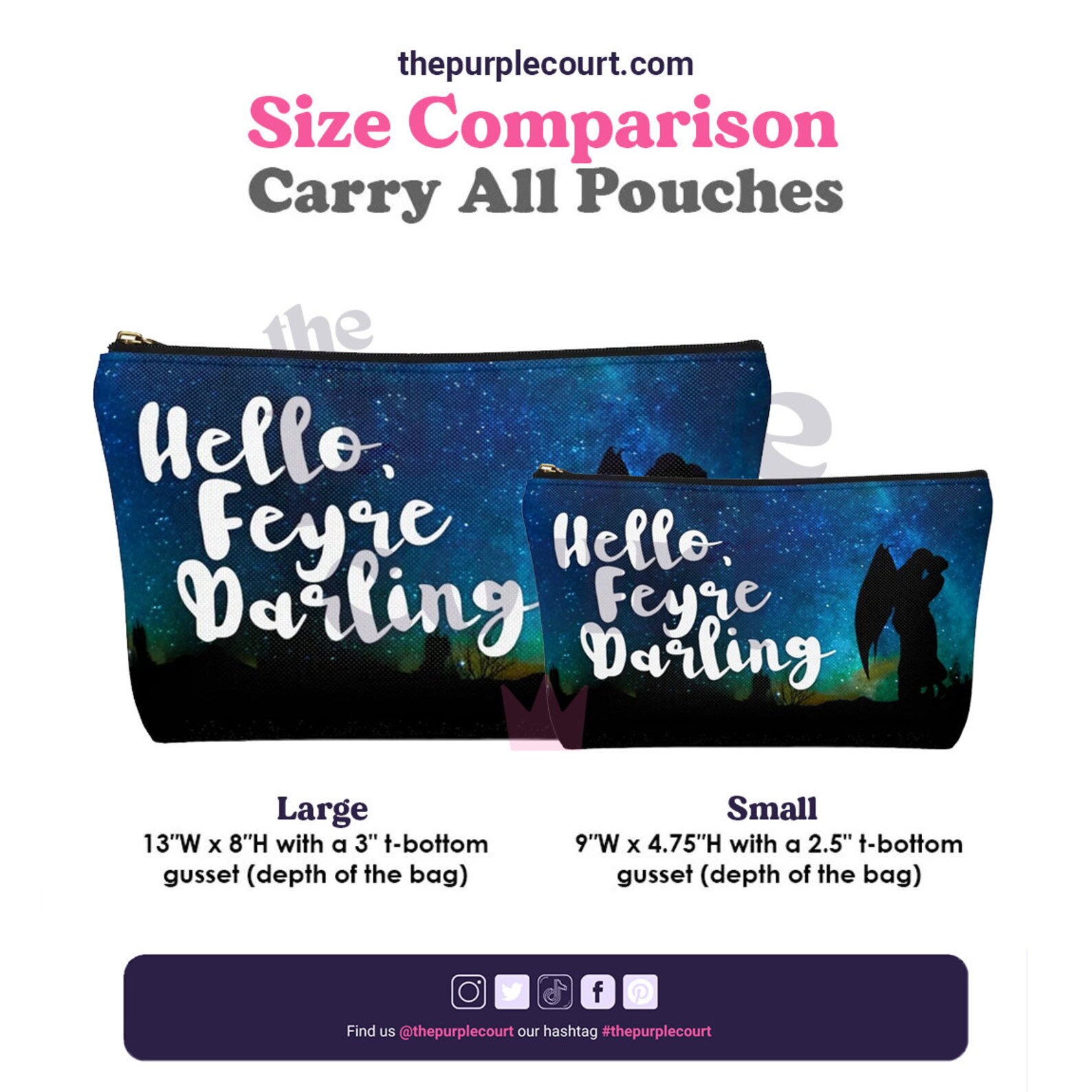 Hello Feyre Darling Bag Feysand Rhysand Feyre Carry All - Etsy