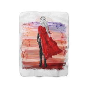 Manon Blackbeak Throne of Glass Blanket, the Last Crochan Queen, the ...