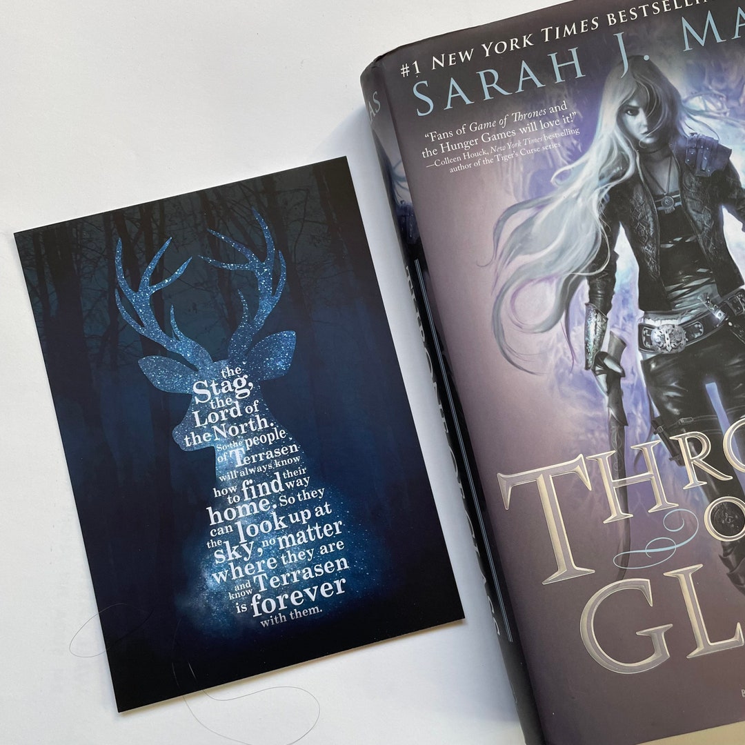 Throne Of Glass Mini Print The Stag The Lord Of The North Terrasen Aedion Ashryver Kingdom