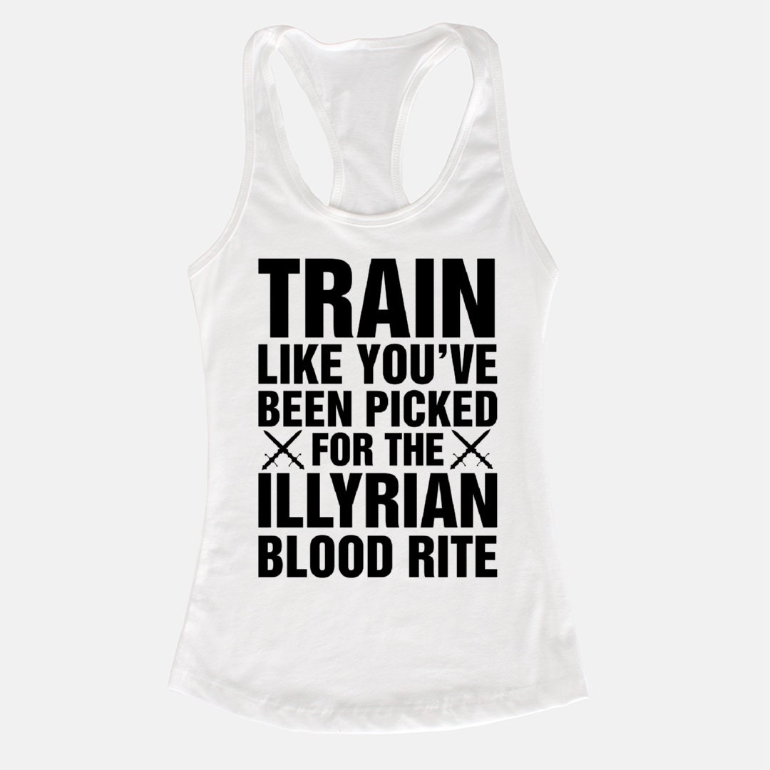 Illyrian Blood Rite Shirt Silver Flames Nesta Rhysand | Etsy