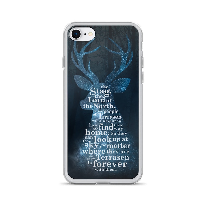 Throne of Glass Phone Case Terracen Stag Lord of the North | Etsy