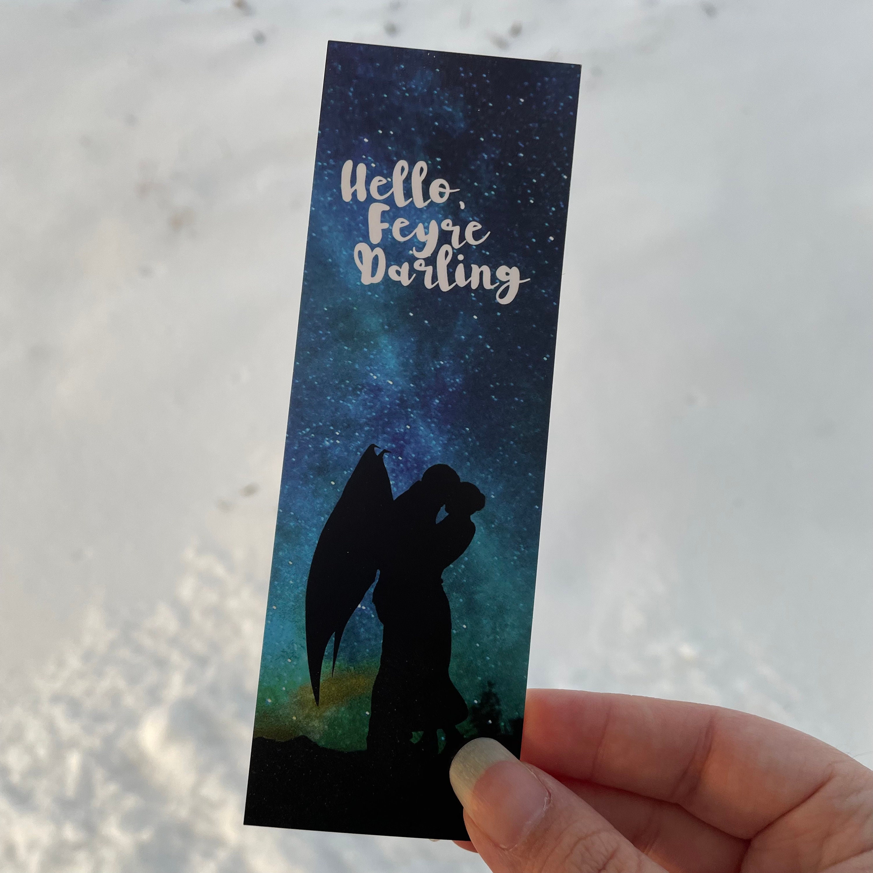 ACOMAF Bookmarks Hello Feyre Darling Thorns and Roses - Etsy UK