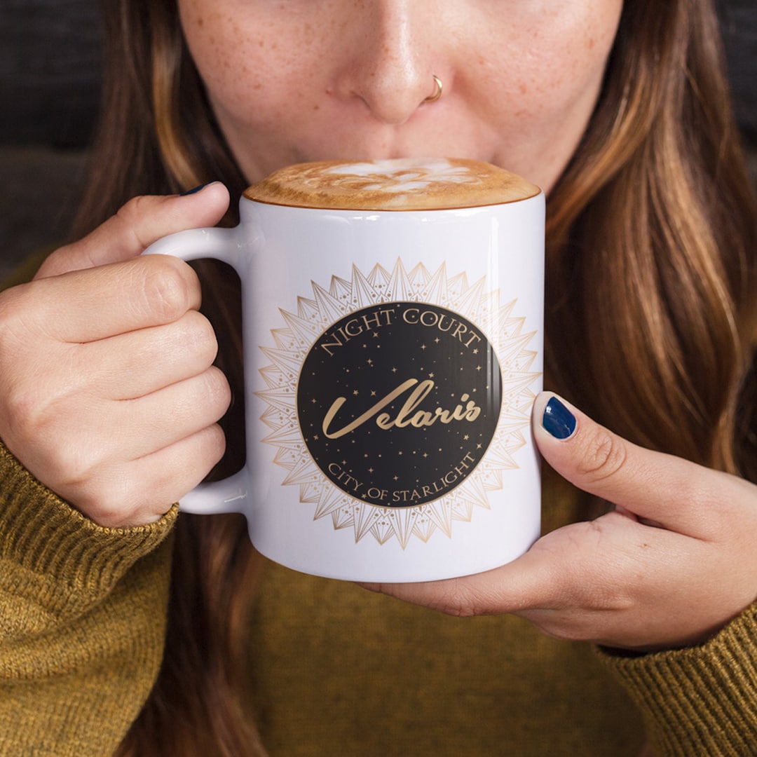 ACOTAR Velaris City of Starlight Mug, Night Court Coffee Mug, Thorns ...