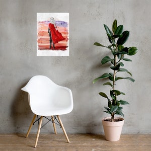 Manon Blackbeak Print, Throne of Glass Manon Fanart, SJM, Queen of ...