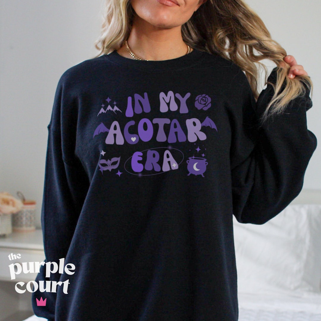 ACOTAR Sweatshirt, in My ACOTAR Era Crewneck, Gift for Fans of Sarah J ...