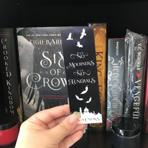 Six of Crows Bookmark, Leigh Bardugo, Grishaverse Merch, Double Sided ...