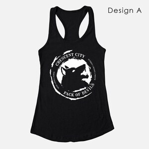 Pack of Devils Crescent City Tank Top, Danika Fendyr, Crescent City ...