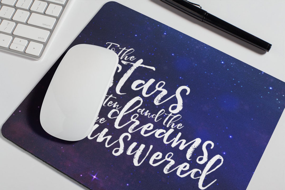 Mist and Fury Mouse Pad, Rhysand Mousepad, ACOTAR Quote Mouse Pad ...