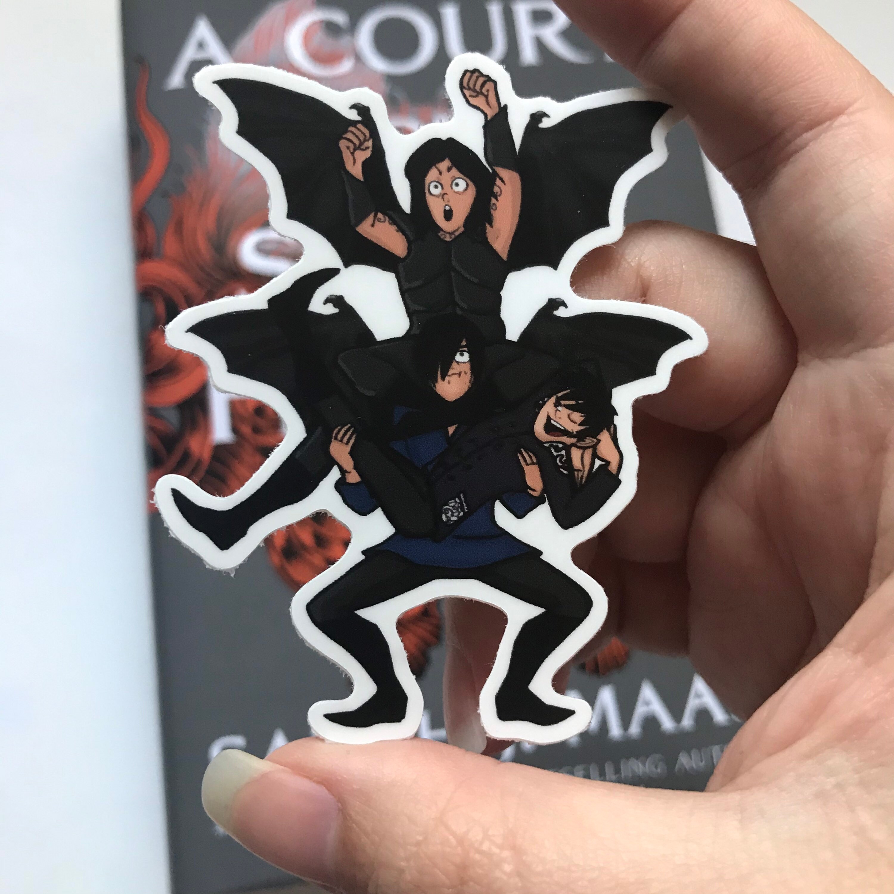 ACOTAR Illyrian Squad Sticker Cassian Rhysand Azriel | Etsy